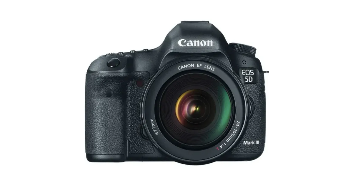Canon Eos 5d Mark Iii Dslr Camera With 24-105mm Lens - Indoelectronic