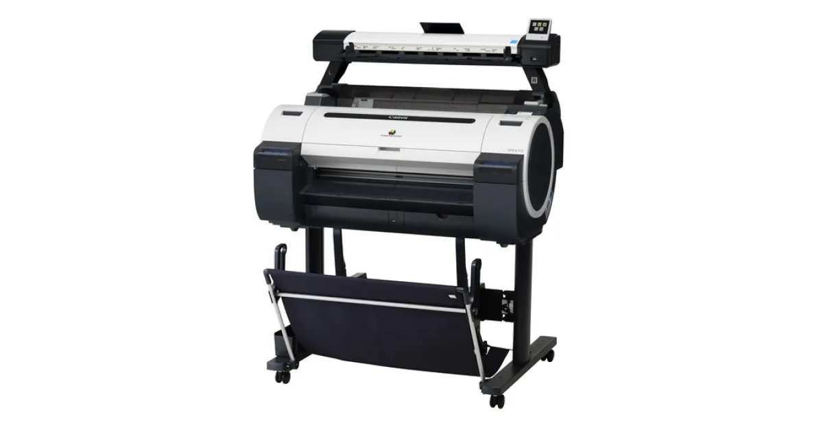 Canon imagePROGRAF iPF670 24 inch Large-Format Inkjet Printer with L24 ...