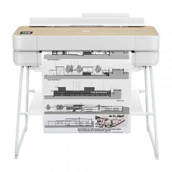 HP DesignJet Studio Steel Large Format Wireless Plotter Printer - 36 ...