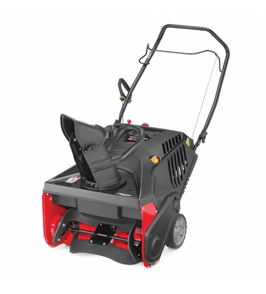 CRAFTSMAN SB270 21-in 208-cc Single-Stage with Auger Assistance Gas ...
